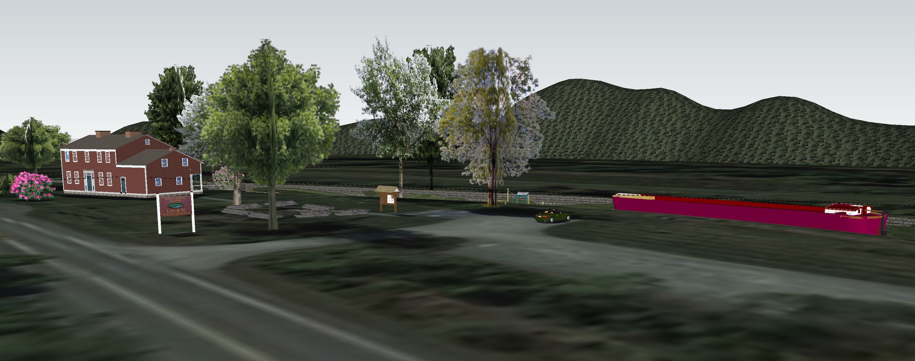 D & H Canal Park at Lock 31 :: Wayne County Historical Society